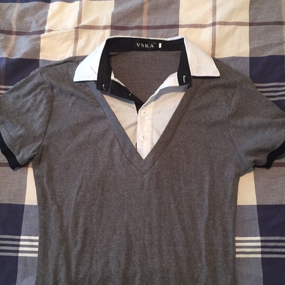 vska | Shirts | Shortsleeve Polostyle Shirt | Poshmark